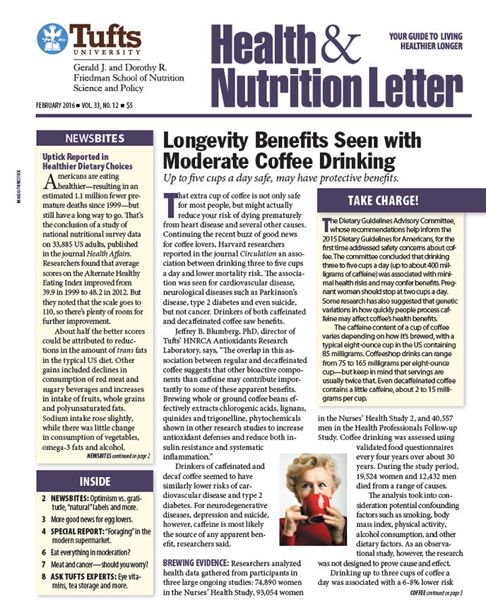 Download The Full February 2016 Issue PDF - Tufts Health & Nutrition Letter
