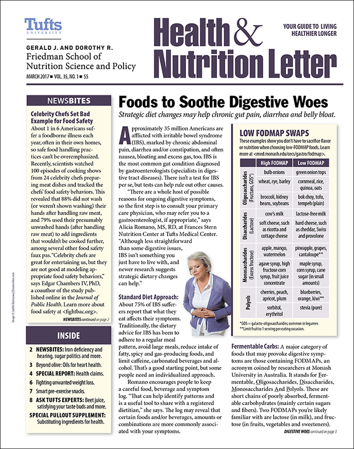 Download The Full March 2017 Issue PDF - Tufts Health & Nutrition Letter